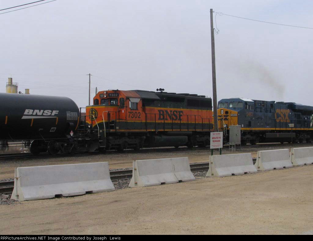 BNSF 7302 U-CHCHVR1-23A